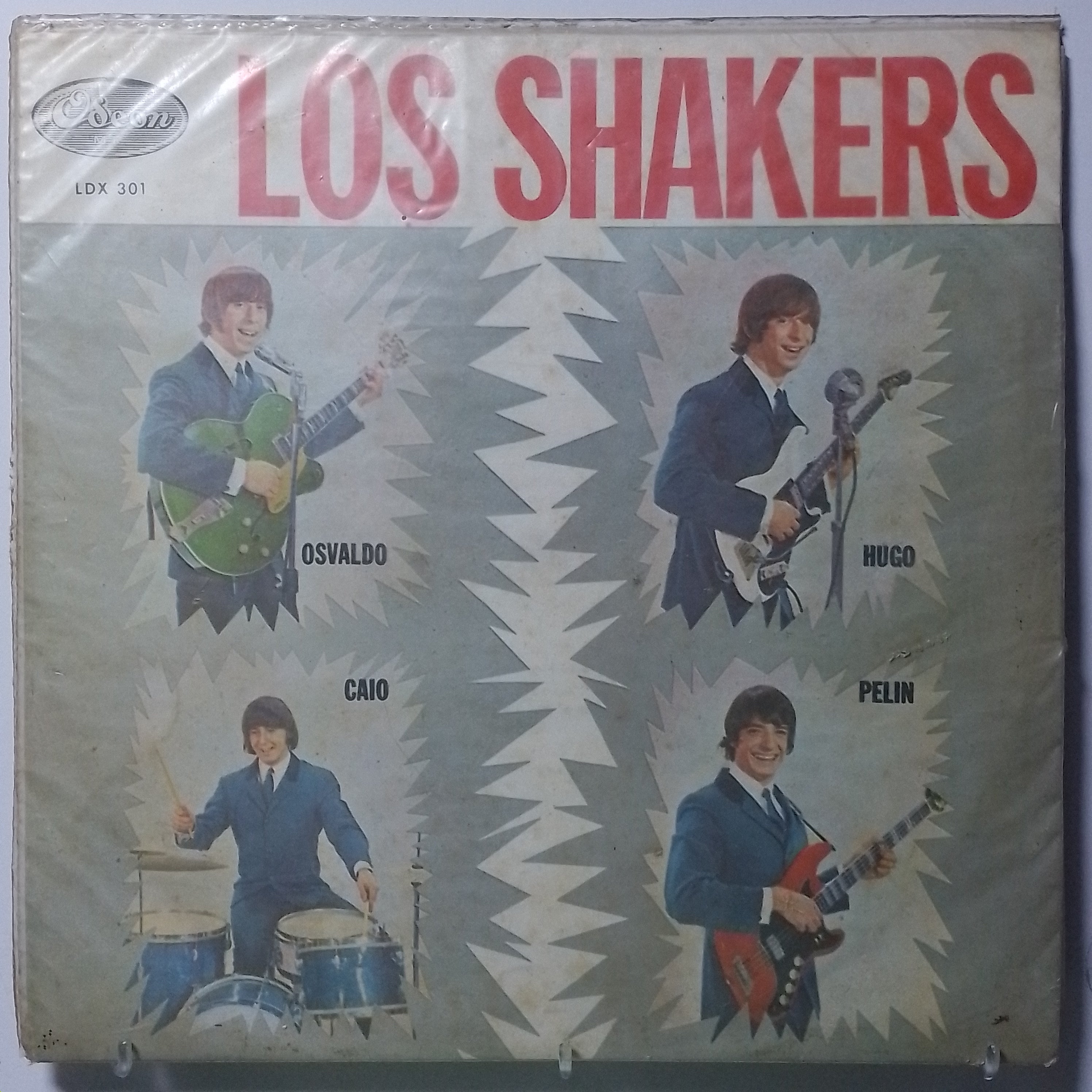 lp Los Shakers Los Shakers 1ra prensa sello negro made peru 1965 latin – games records