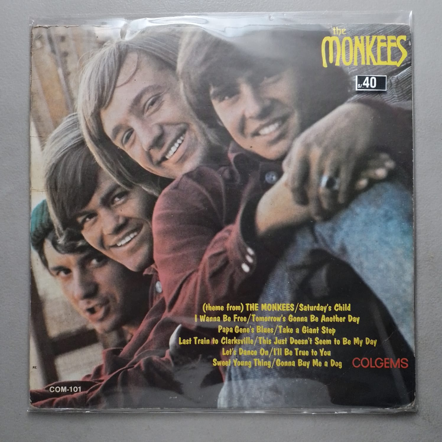 lp The Monkees The Monkees made usa 1966 rock pop – games records