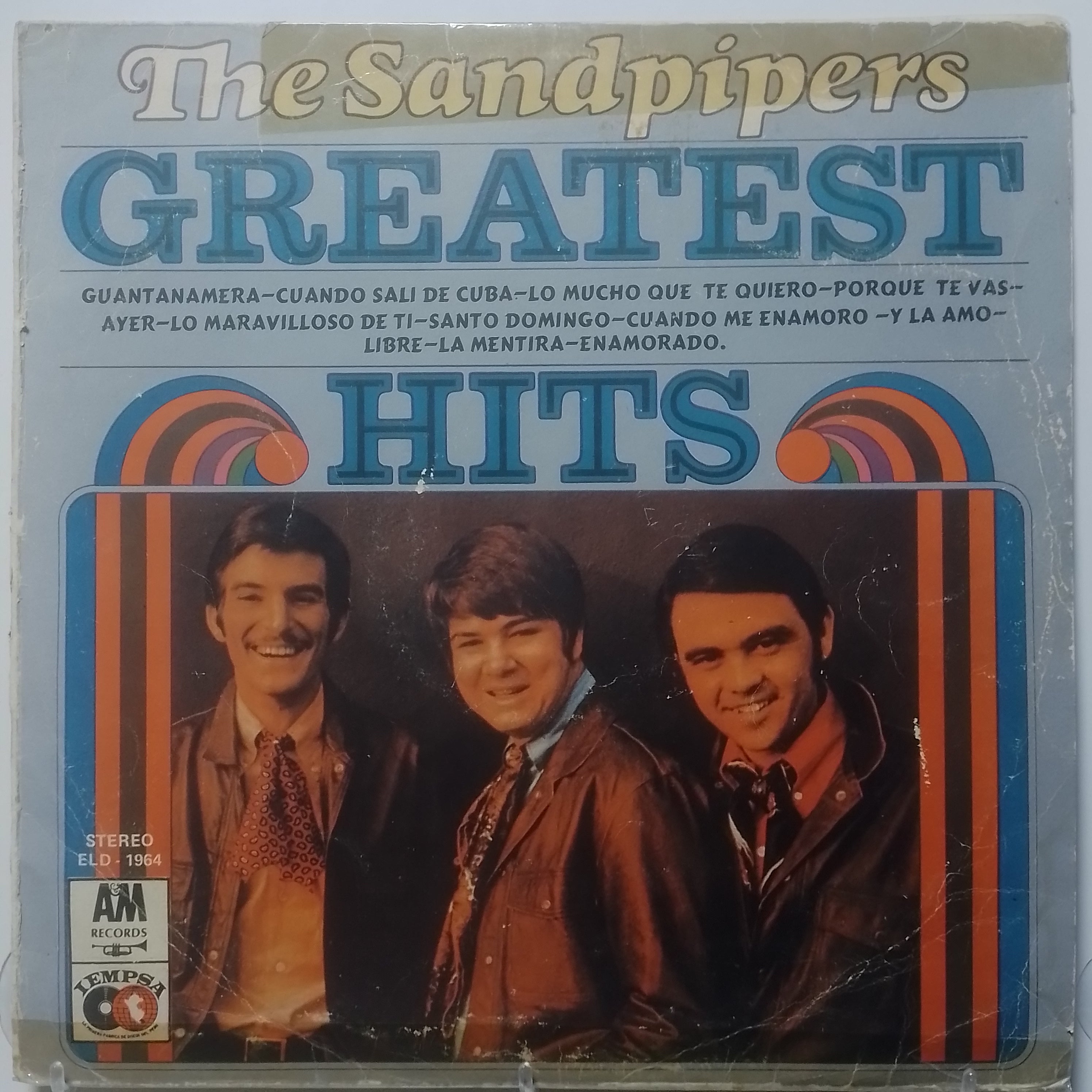 lp The Sandpipers Greatest Hits made peru 1970 rock – games records