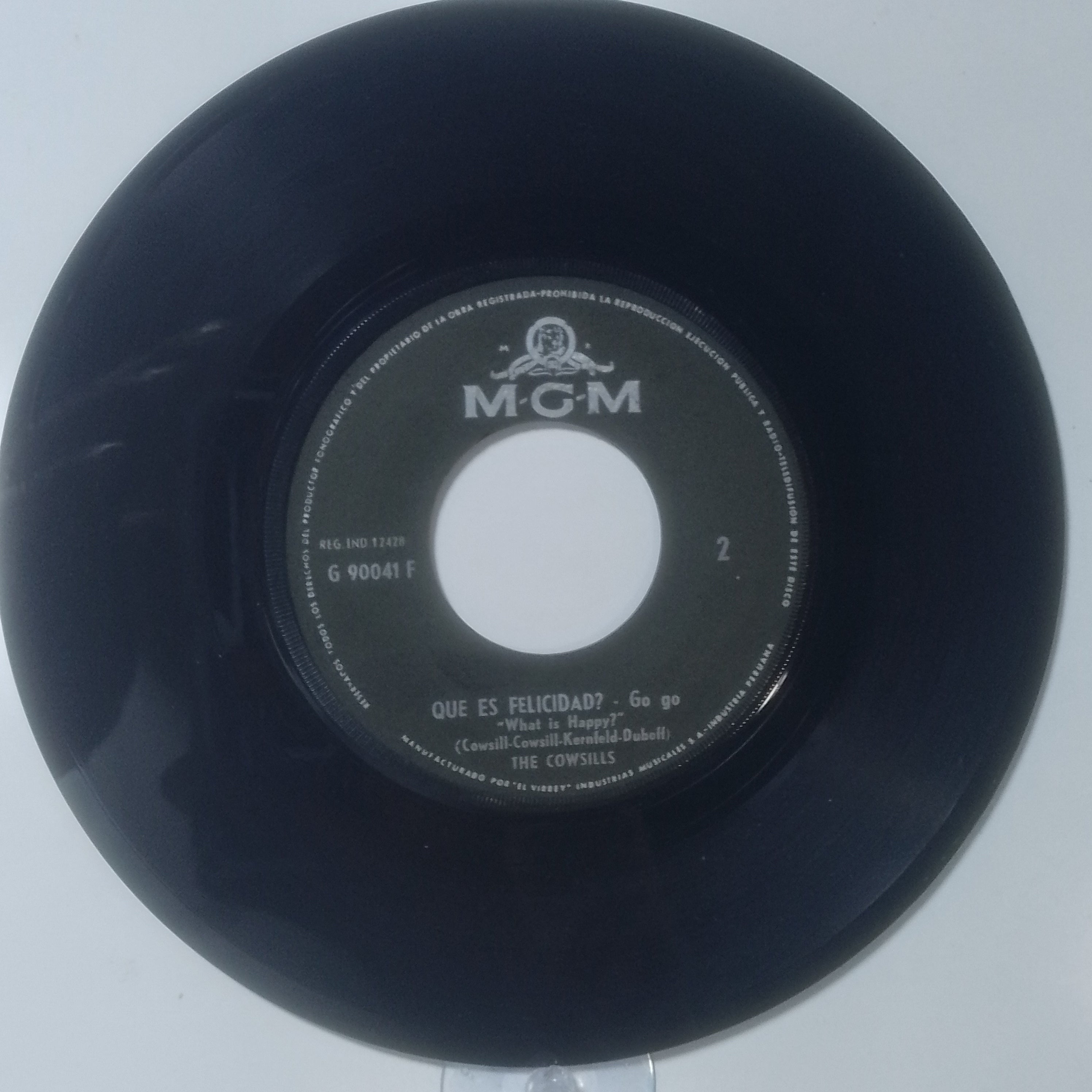 single 7" The Cowsills Hair / What Is Happy made Peru 1969 rock – games ...