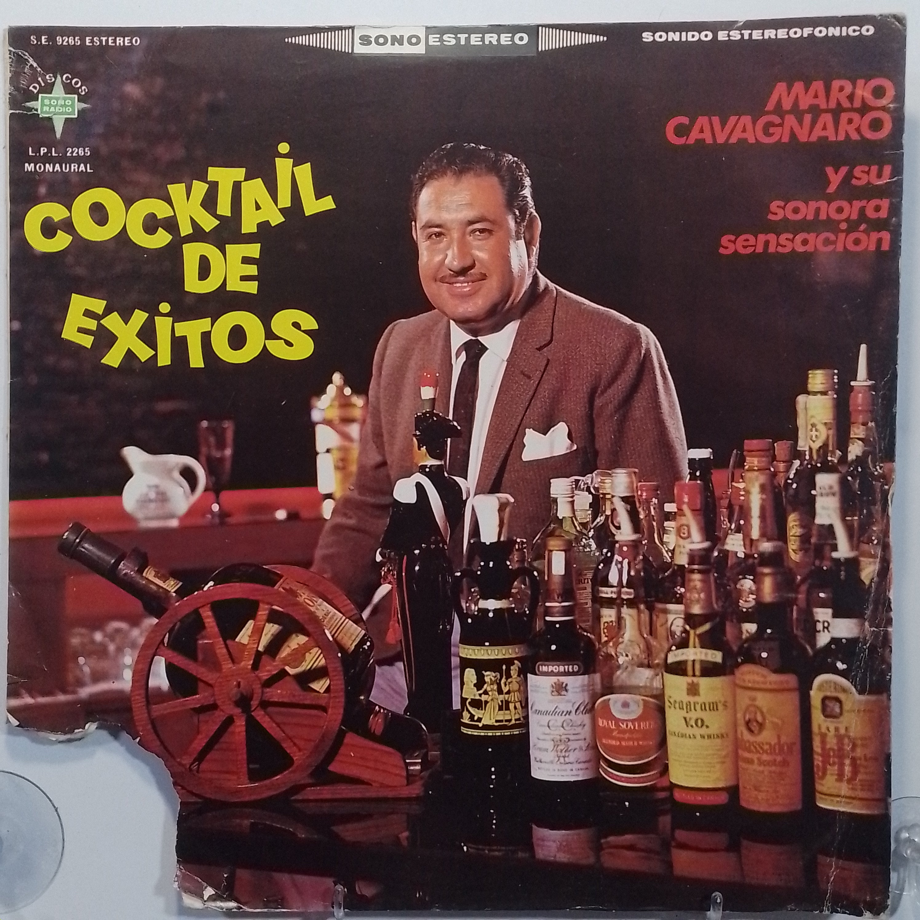 lp Mario Cavagnaro Y Su Sonora Sensacion Cocktail De Exitos made peru ...