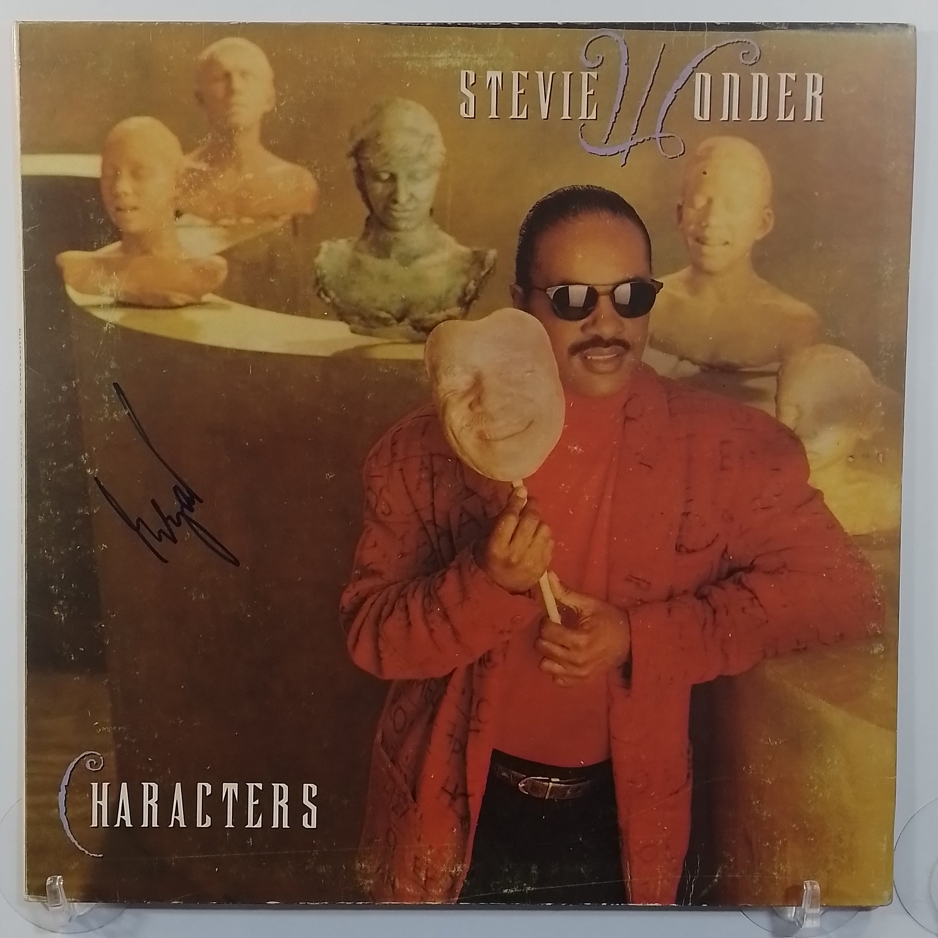 lp Stevie Wonder Characters made peru 1987 gatefold con insert funk so ...